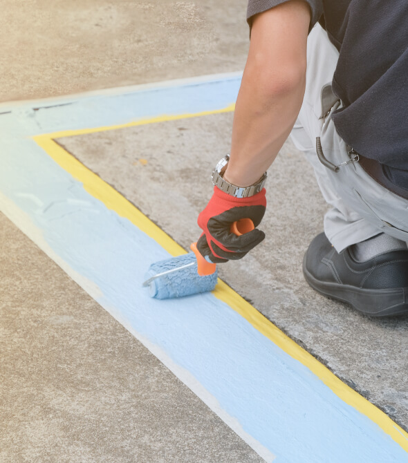 Commercial Parking Lot Line Painting in Toronto | The Reno Pros